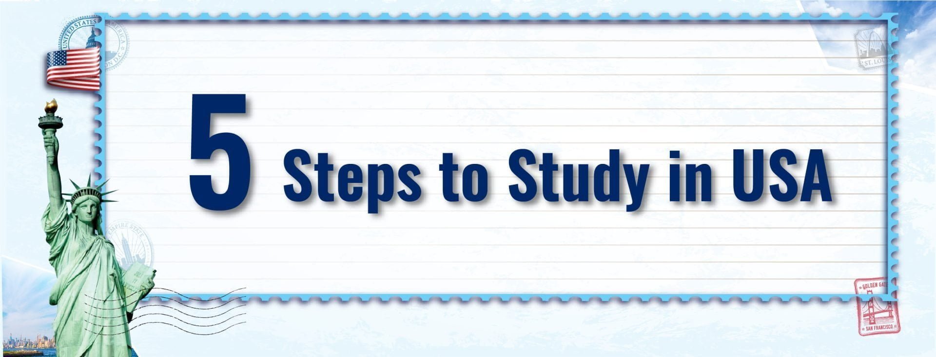 5 Steps to study in USA - AUG Student Services