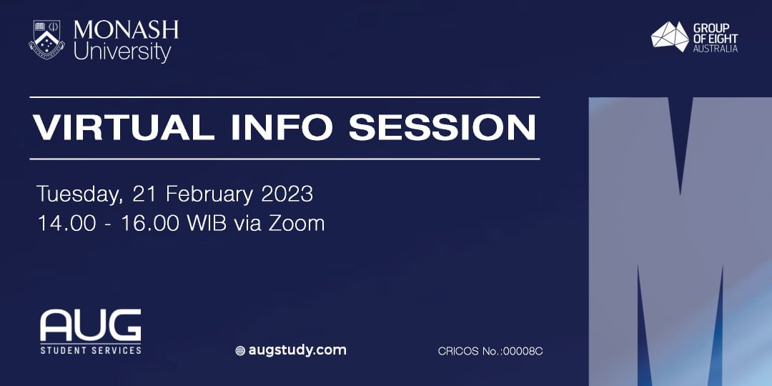 [AUG Indonesia] Monash University Information Session - AUG Student ...