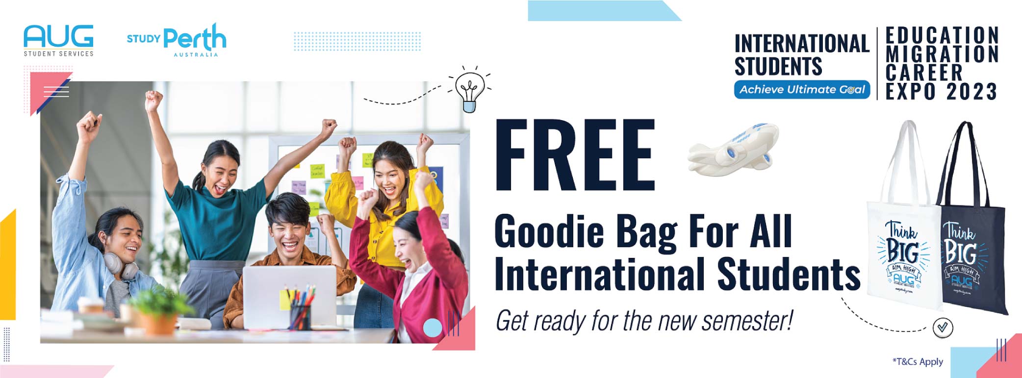 [AUG Perth] StudyPerth Welcome Booth - AUG Student Services