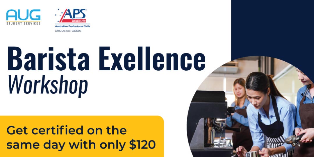 [AUG Perth] Barista Training Workshop - AUG Student Services
