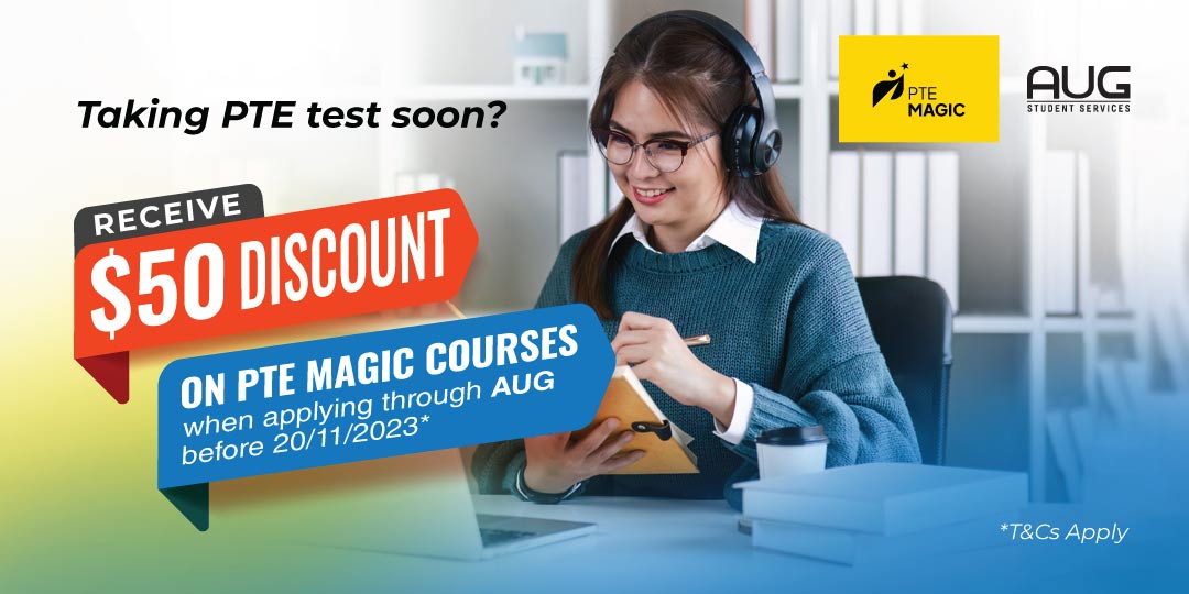 [AUG Perth] PTE Magic Promotion - AUG Student Services