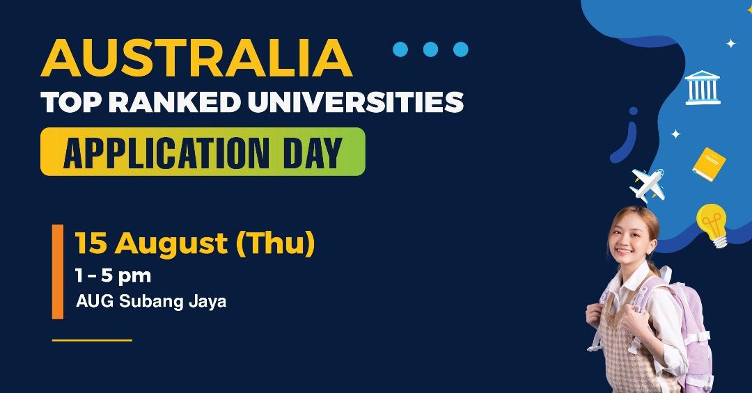 Top Universities Application Day 2024 - AUG Student Services