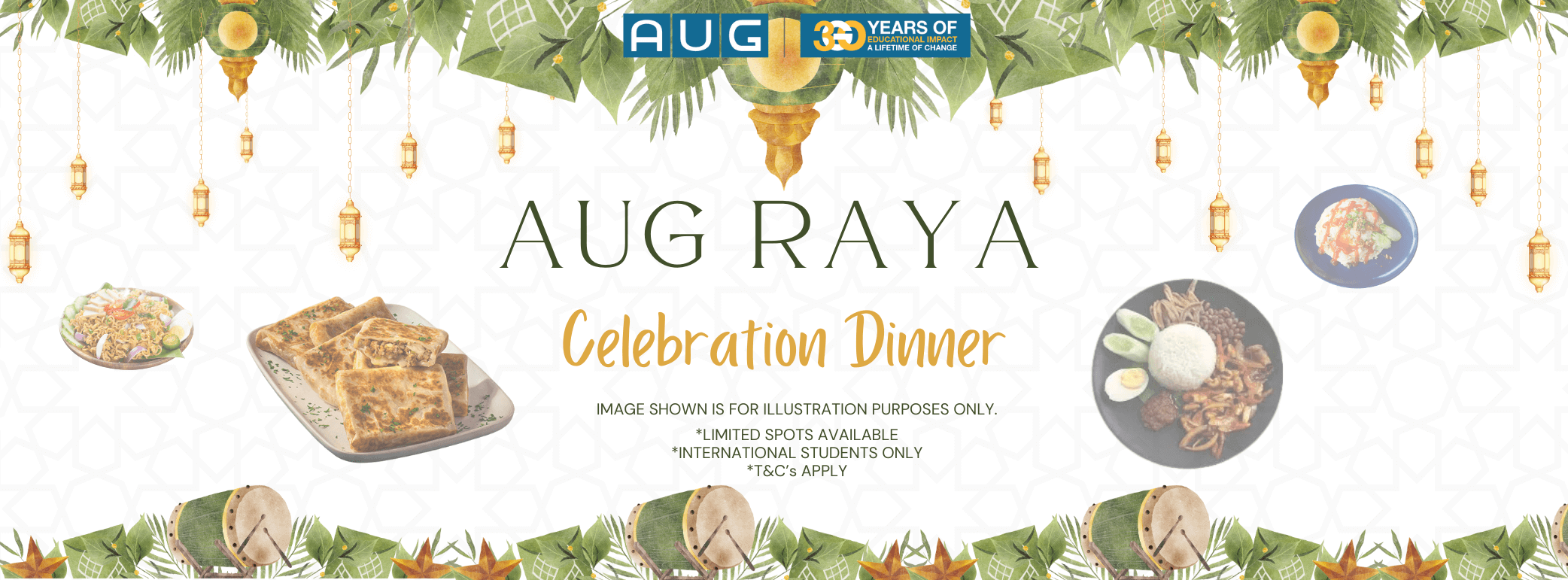 [AUG Sydney] Raya Celebration Dinner - AUG Student Services