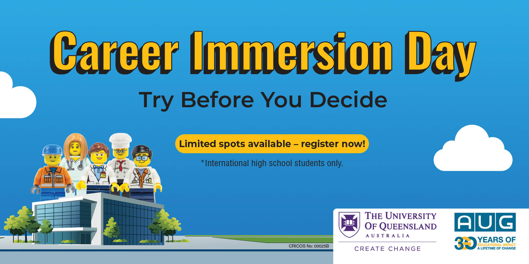 [AUG Brisbane] The University of Queensland (UQ) Career Immersion Day ...