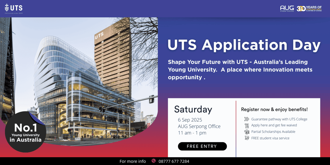 Education Expo Jakarta 2025 Australia & UK Top Ranked | AUG Study