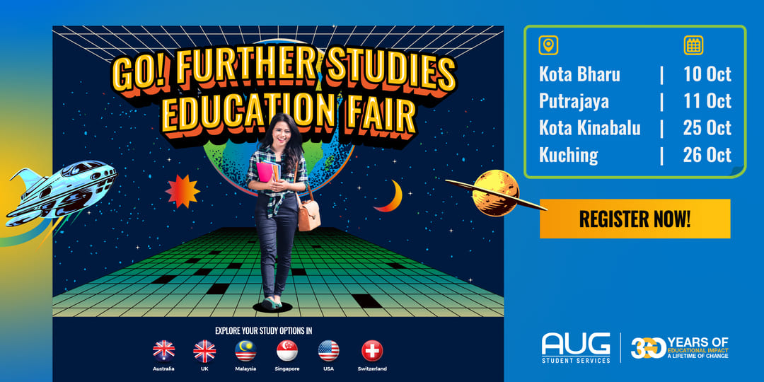 Go! Further Studies Education Fair - AUG Student Services