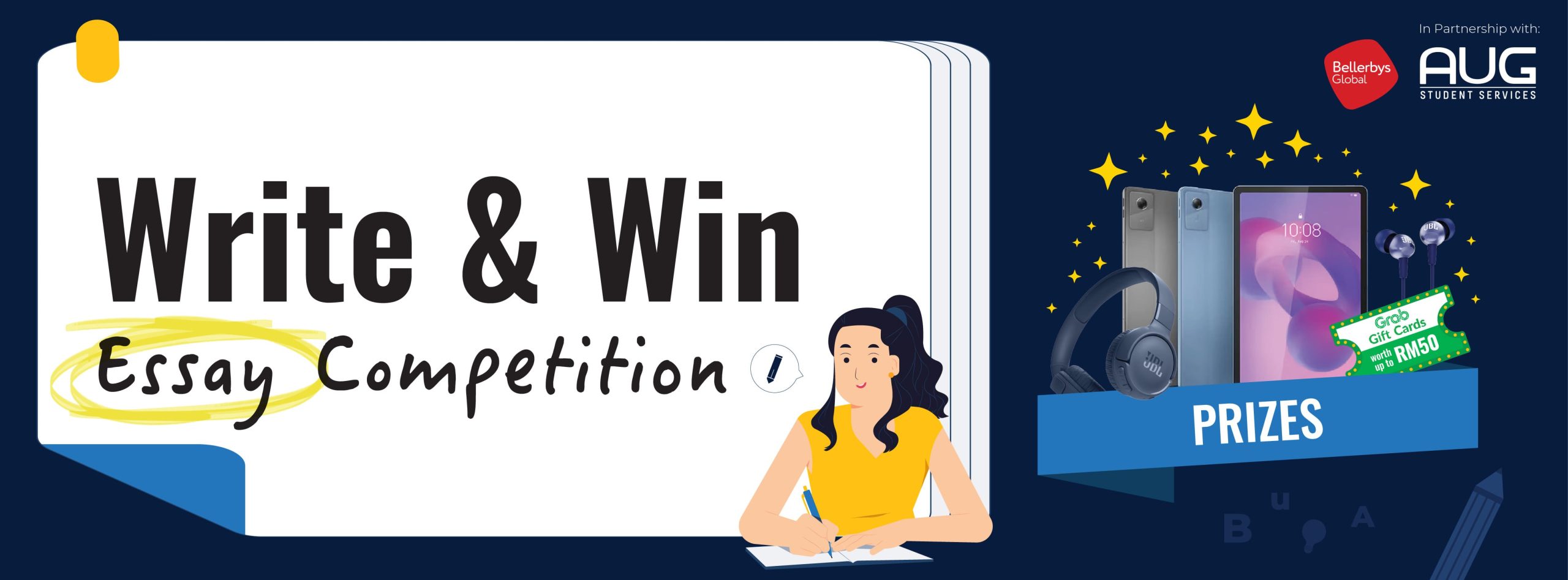 [AUG Kuching] Write & Win Essay Competition - AUG Student Services